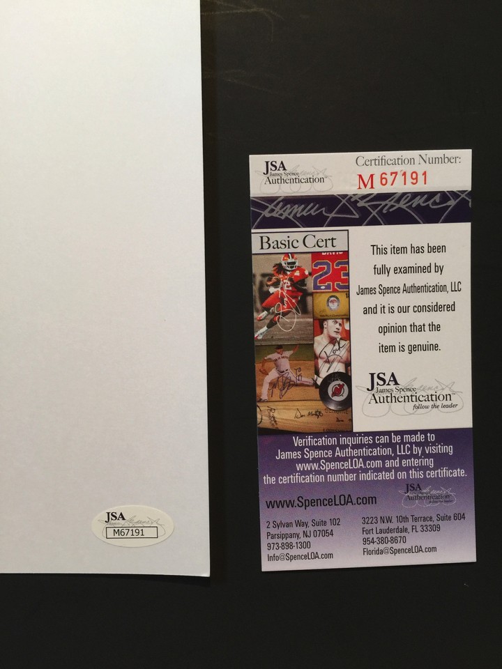 Katie Cassidy John Barrowman Arrow TV Signed Autograph JSA COA 11 x 14 ...