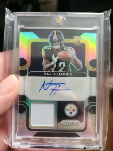 2021 Prizm Najee Harris Patch Auto RC 52/99 Steelers | eBay