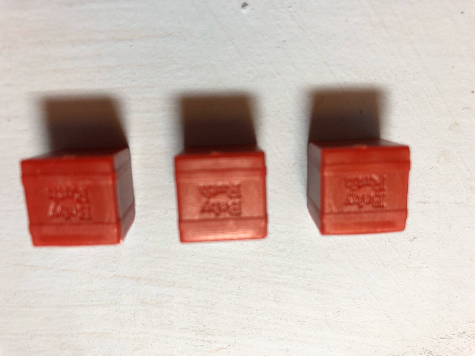 LIONEL 3814 'Baby Ruth' Merchandise Cubes Red 6 cubes in pack | eBay