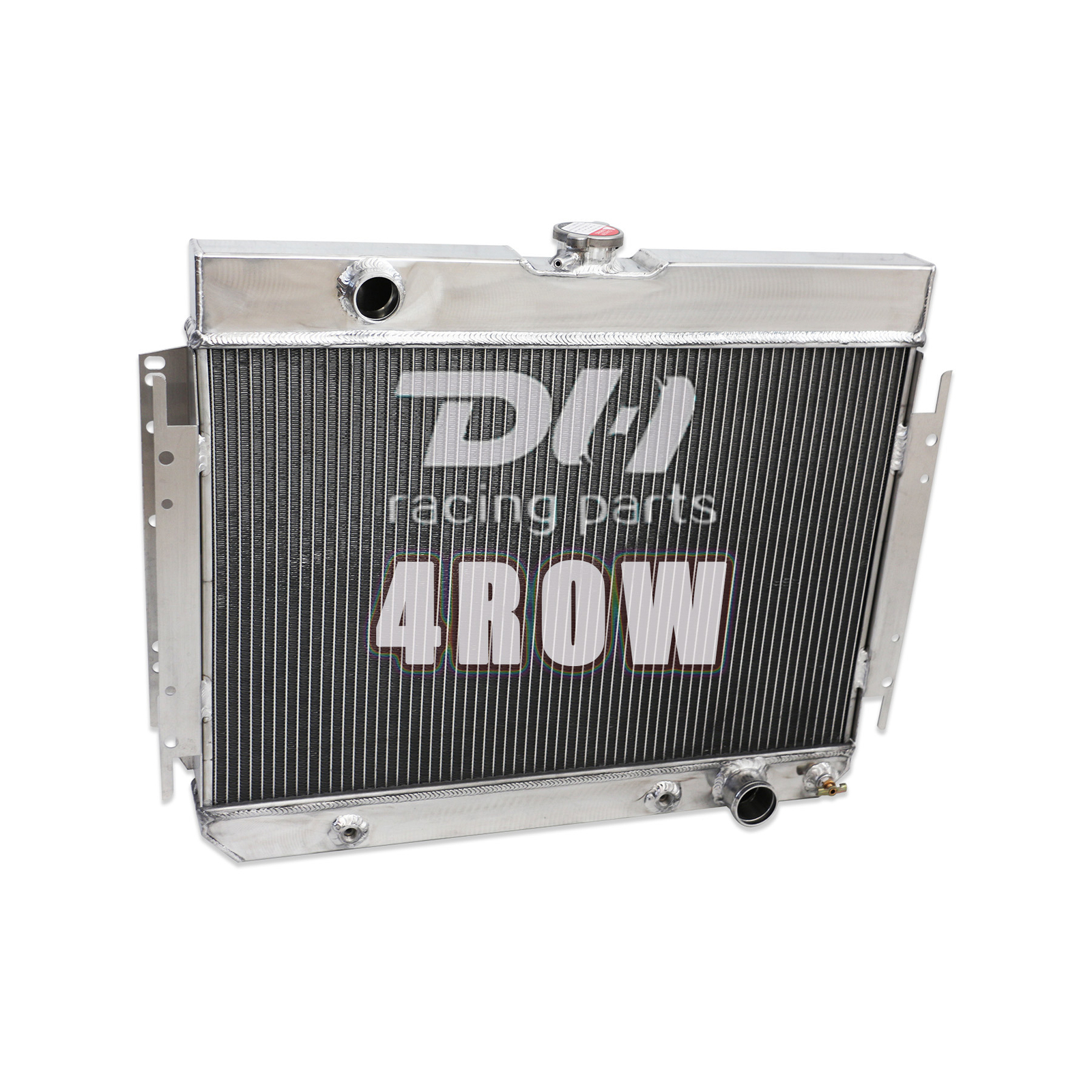 4Row Radiator For Chevy 63-68 Bel Air/Biscayne/Caprice/Impala/EL Camino ...