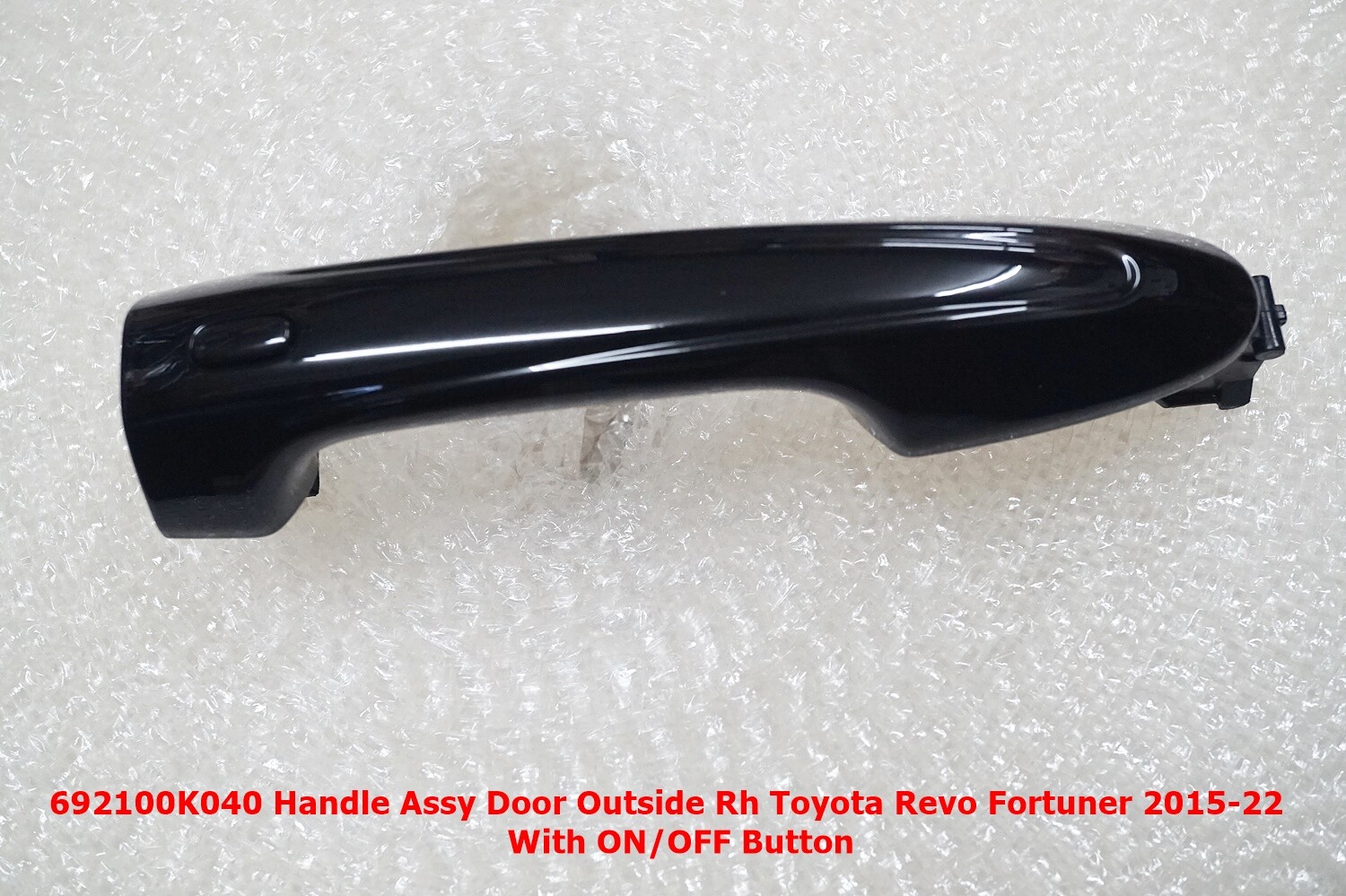 69210-0K040 Gloss Black Out Side Door Handle WITH ON/OFF Button For ...