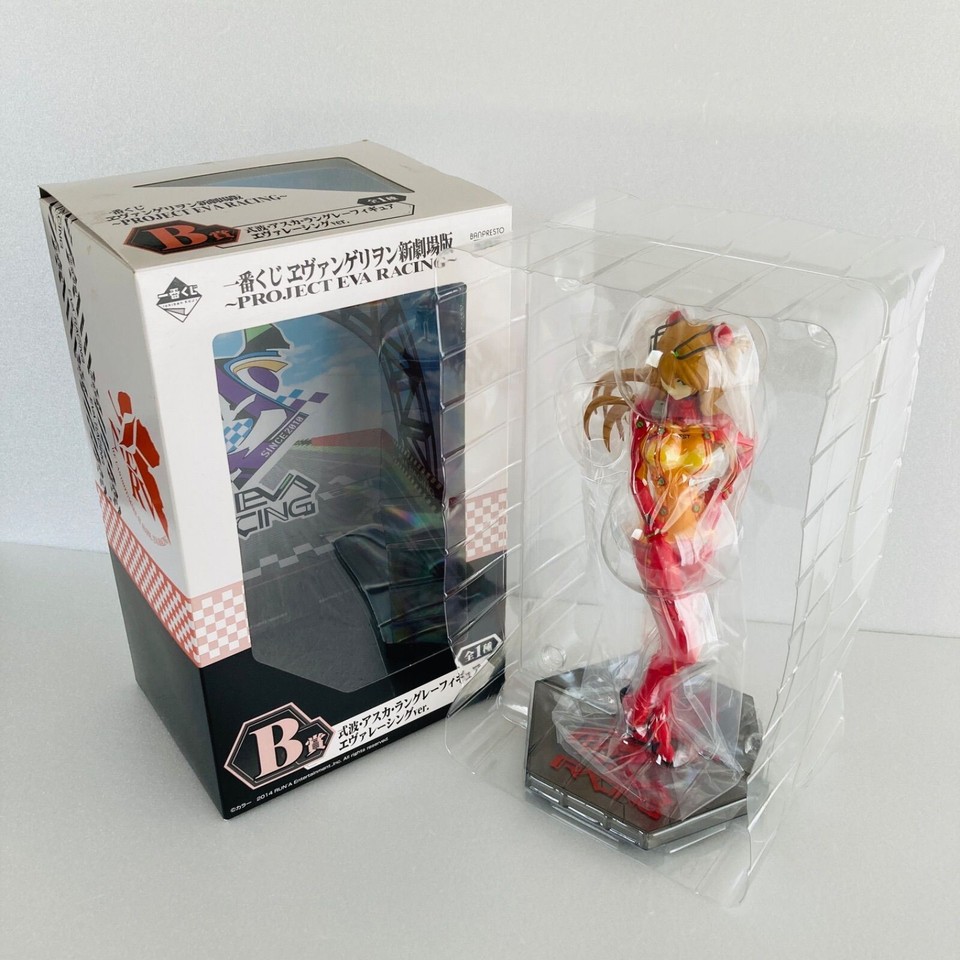 Evangelion Asuka Langley Figure Eva Racing Version Original Japan ...