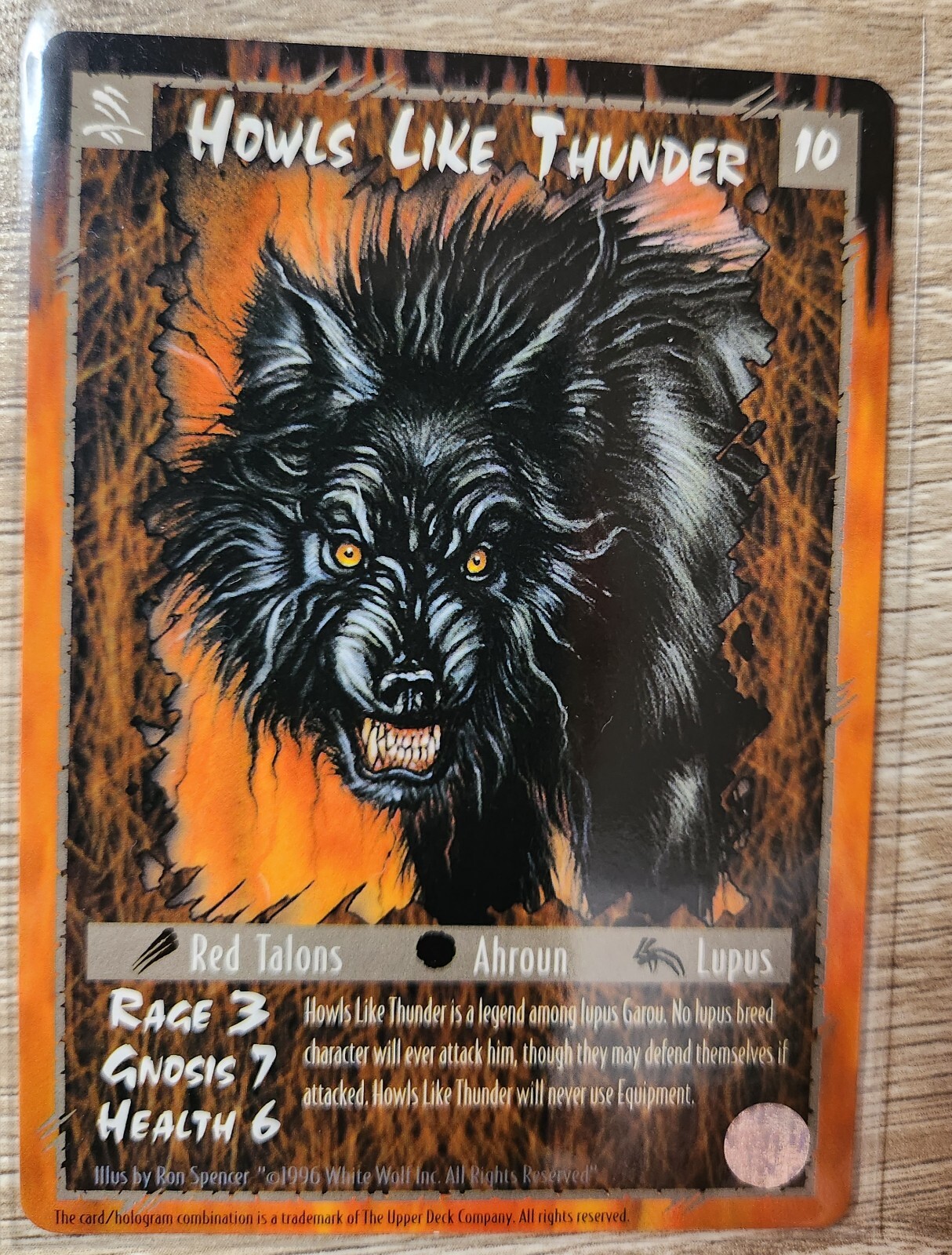 Rage CCG Legacy of the Tribes "Howls Like Thunder" Rare Mint | eBay ...