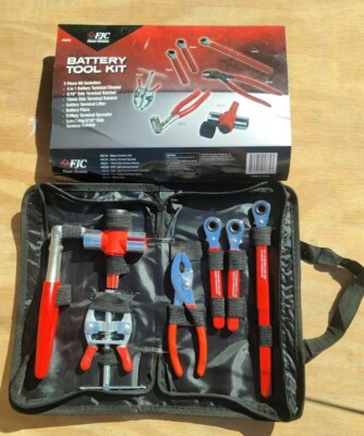 FJC 7pc Battery Maintenance and Service Tool Kit with Case #46330 | eBay