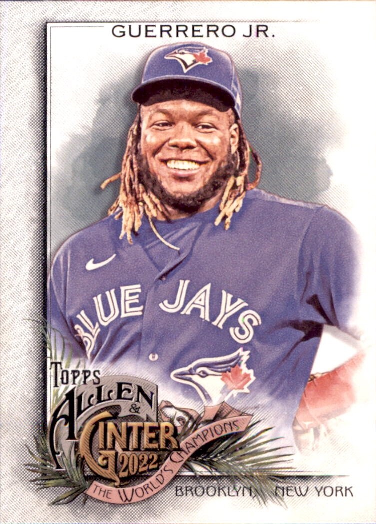 2022 Topps Allen & Ginter Vladimir Guerrero Jr. Toronto Blue Jays MLB ...