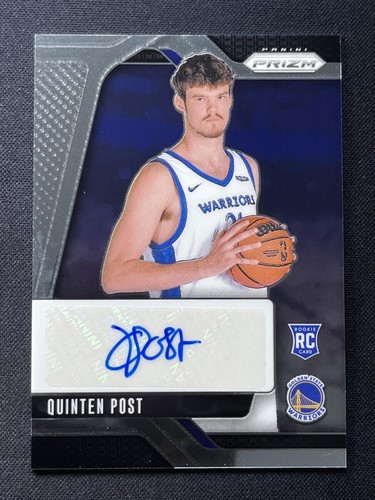 2024-25 Panini Prizm Quinten Post #RSI-QPW RC Rookie Signatures Auto ...