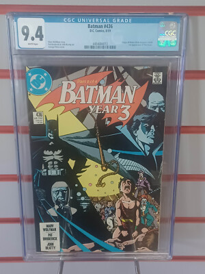 BATMAN #436 (DC Comics, 1989) CGC Graded 9.4 ~ TIMOTHY DRAKE ROBIN | eBay