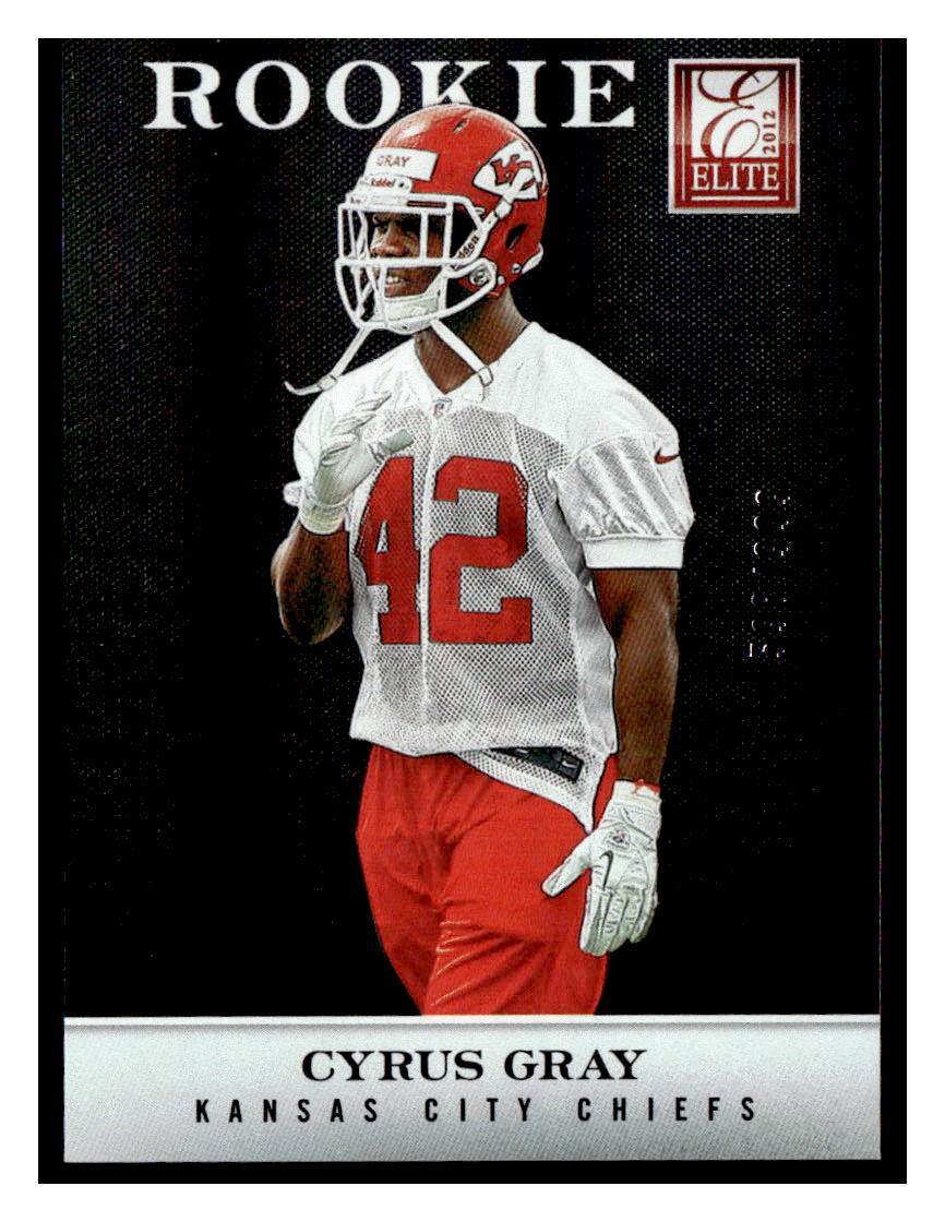CYRUS GRAY 2012 Panini Elite 160 RC, SN999 Rookie | eBay