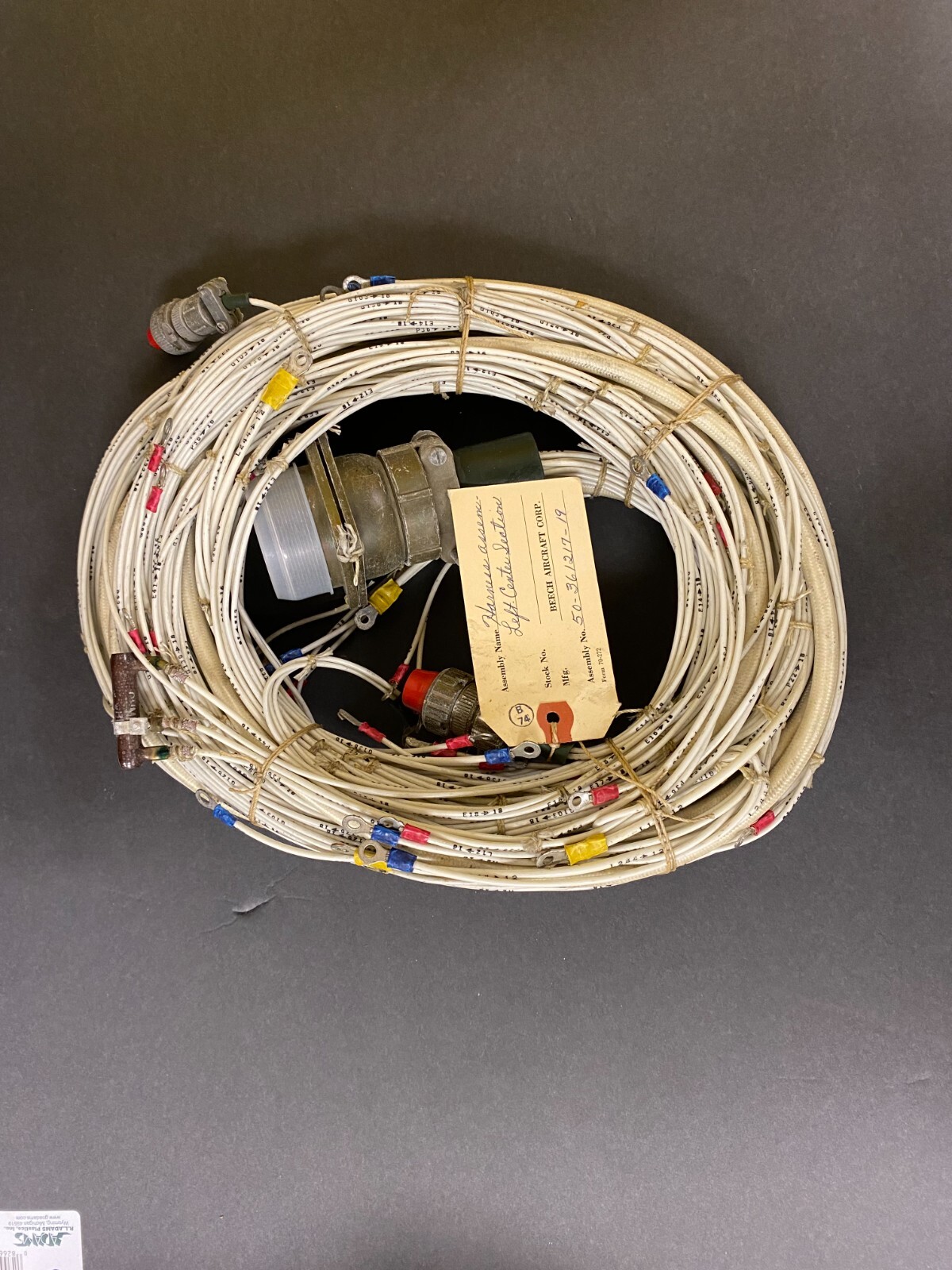 Beechcraft Aircraft Wiring Harness P/N 50-361217-19 New | eBay