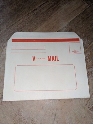 Vintage NOS V-Mail Letter 1945 | eBay