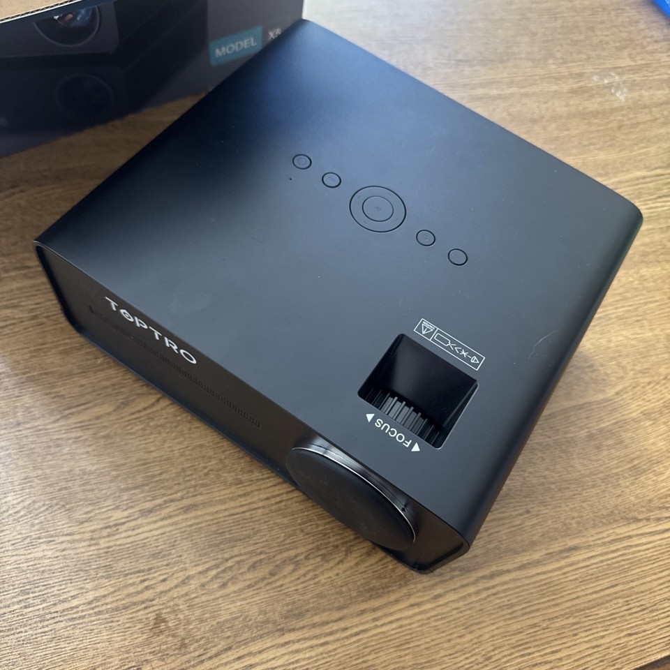 TOPTRO PROJECTOR S5 BOXED 1080p HD - MODEL X5 | eBay UK