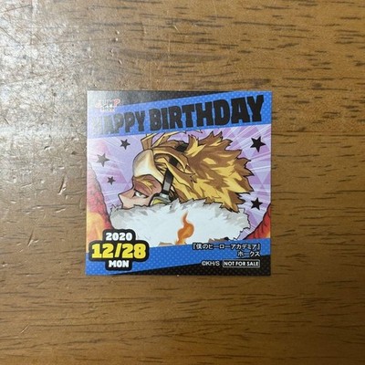 My Hero Academia 366 Day Sticker Hawks | eBay