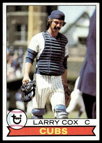 1979 Topps #489 Larry Cox Chicago Cubs NM+ | eBay