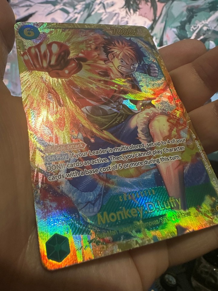 TCG One Piece (OP-13) English | Monkey.D.Luffy | (OP13-118, SEC) | eBay ...