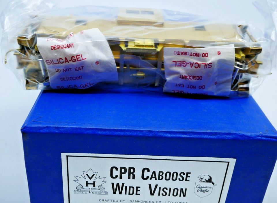 Brass HO Van Hobbies VH Samhongsa Canadian Pacific CPR Wide Vision Caboose | eBay