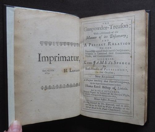 GUNPOWDER PLOT ~1679~ SPEECHES CONFESSIONS TRIALS Catesby FAWKES K ...