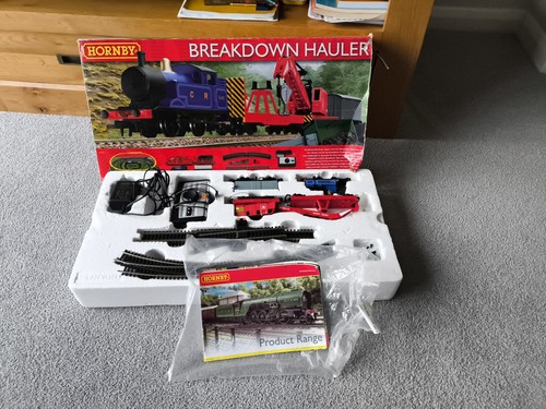 Hornby OO Gauge Train Set R1174 'Breakdown Hauler' + Track in Box | eBay