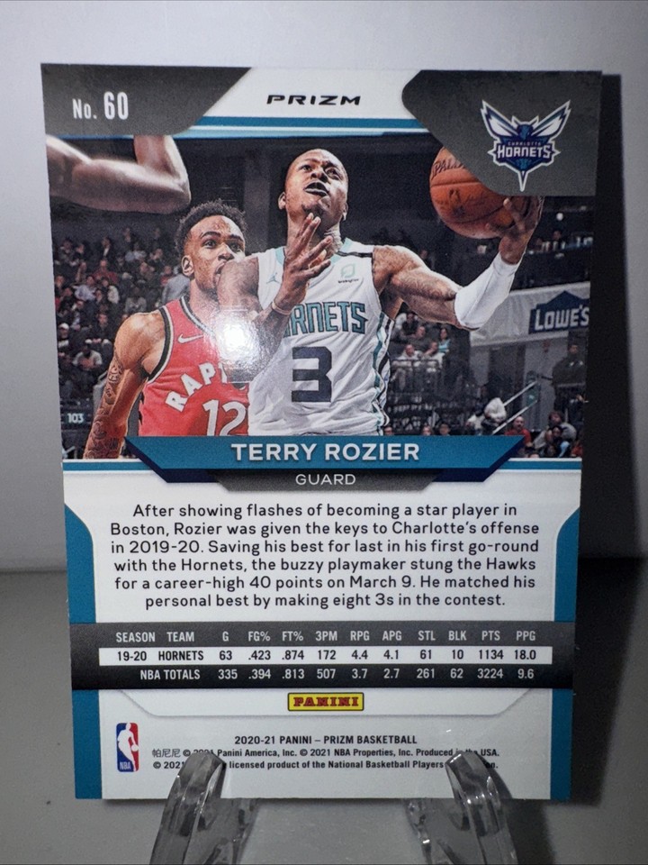 2020-21 Panini Prizm - Terry Rozier #60 Red White & Blue Prizm | eBay