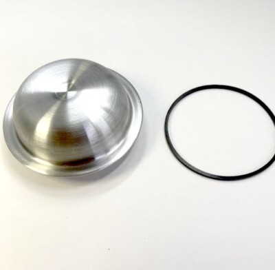 TH350 700R4 GOVERNOR COVER CAP Polished BrushedSteel Turbo 350 4L60 ...