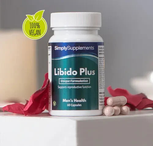 Libido Plus for Men - Supports Sexual Capacity, Erectile Function - 60 Capsules | eBay UK