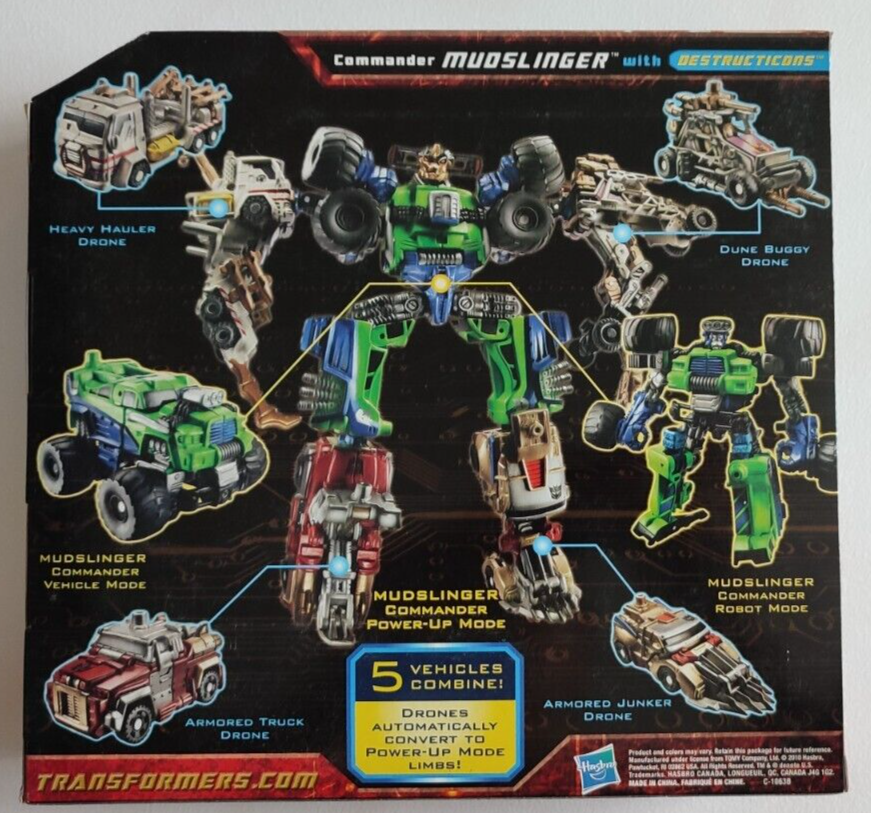 Transformers Power Core Combiners Mudslinger w/Destructicons New Hasbro ...