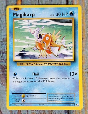 MAGIKARP 33/108 Common / XY Evolutions 2016 / Basic Pokémon NM (#7) | eBay
