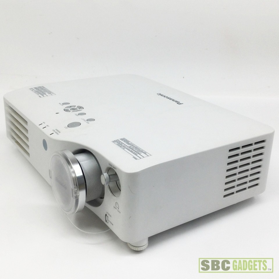 Panasonic PT-AX200U 3LCD Home Theater Full HD 720P Projector W/ 837 ...