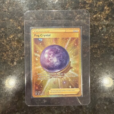Pokémon TCG - Fog Crystal 227/198 Secret Rare Gold Holo - Chilling ...