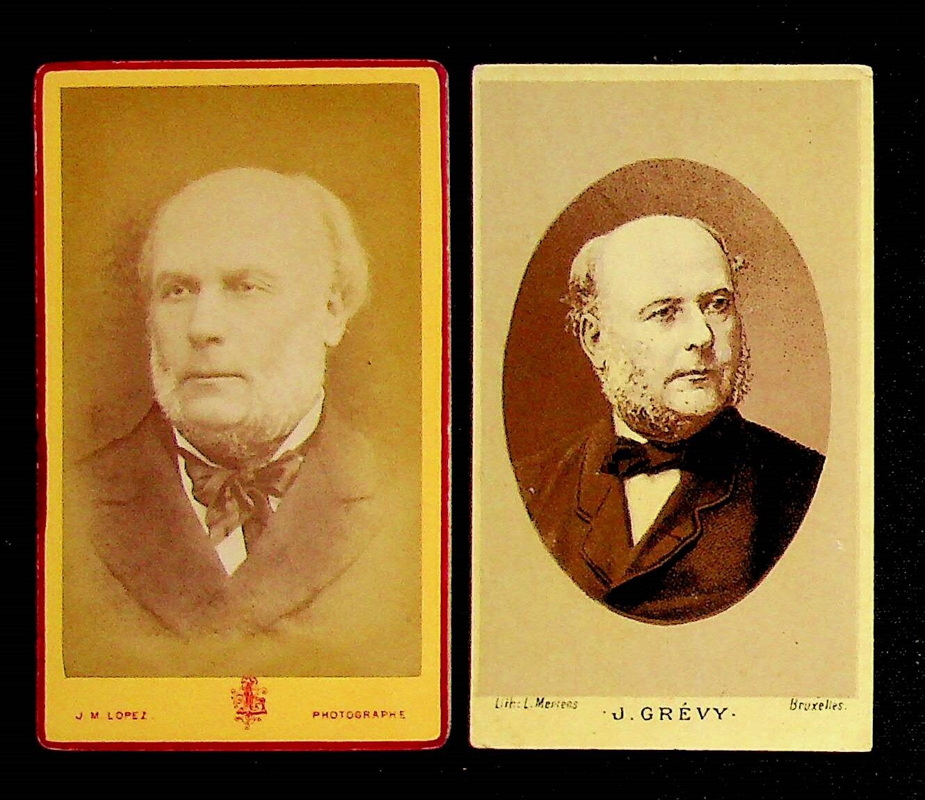 J. M. Lopez CDV Photograph 1860s Jules Grevy President France ...