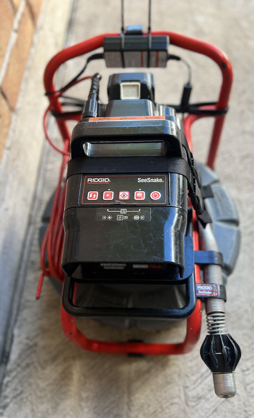 RIDGID COLOR SEESNAKE COMPACT 71RK 85FT./MINI PAK MONITOR SYSTEM (NON-SELF LEVEL | eBay