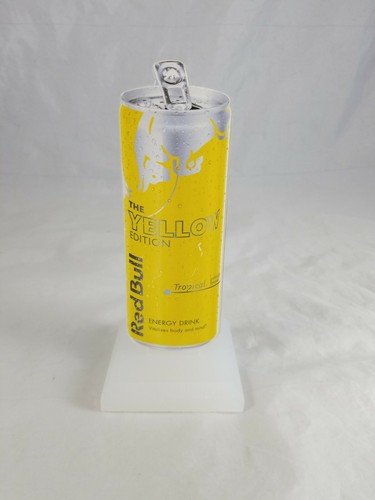 Red Bull The Yellow Edition Store Display Stand 7" Tall | eBay