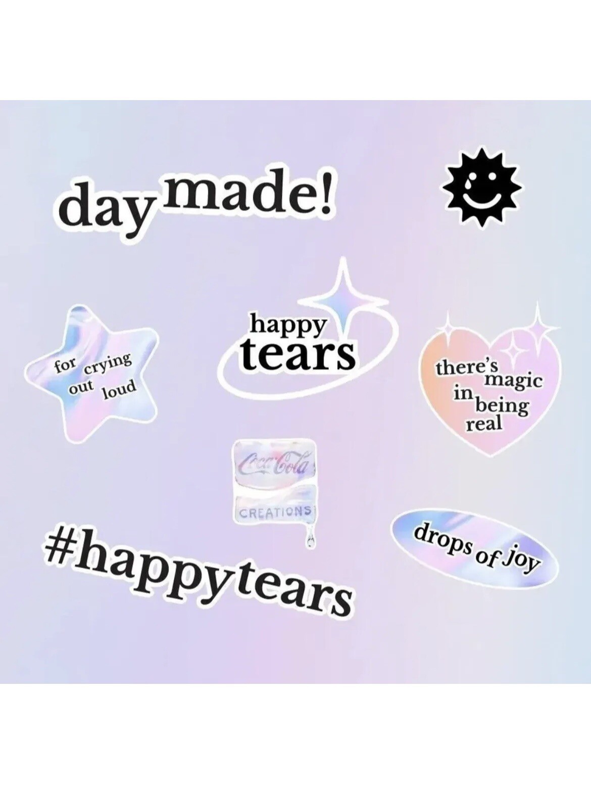 Coca‑Cola Happy Tears Zero Sugar Hype Kit | Grelly USA