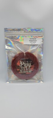 Car Freshie "Pray It Forward". Scent: Gingerbread | eBay