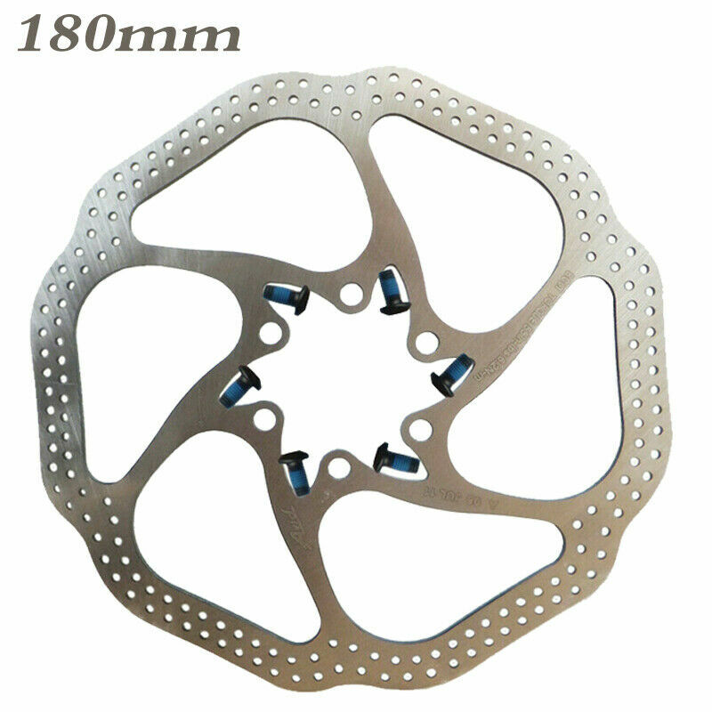 fit Shimano SRAM Disc Brake Rotors 6 Bolt 140/160/180/203mm MTB/Road ...