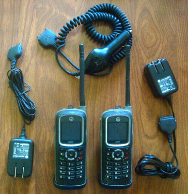 MOTOROLA i365 Nextel Walkie-Talkie Cell Phones Tested Batteries ...