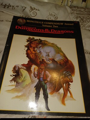 MONSTROUS COMPENDIUM ANNUAL VOL. 2 ADVANCED DUNGEONS & DRAGONS, 2158 ...
