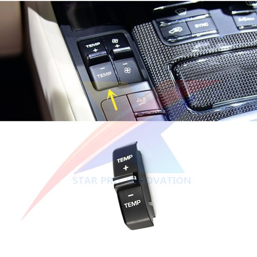 >For Porsche Cayenne Panamera Macan Front Left A/C TEMP Control Switch ...