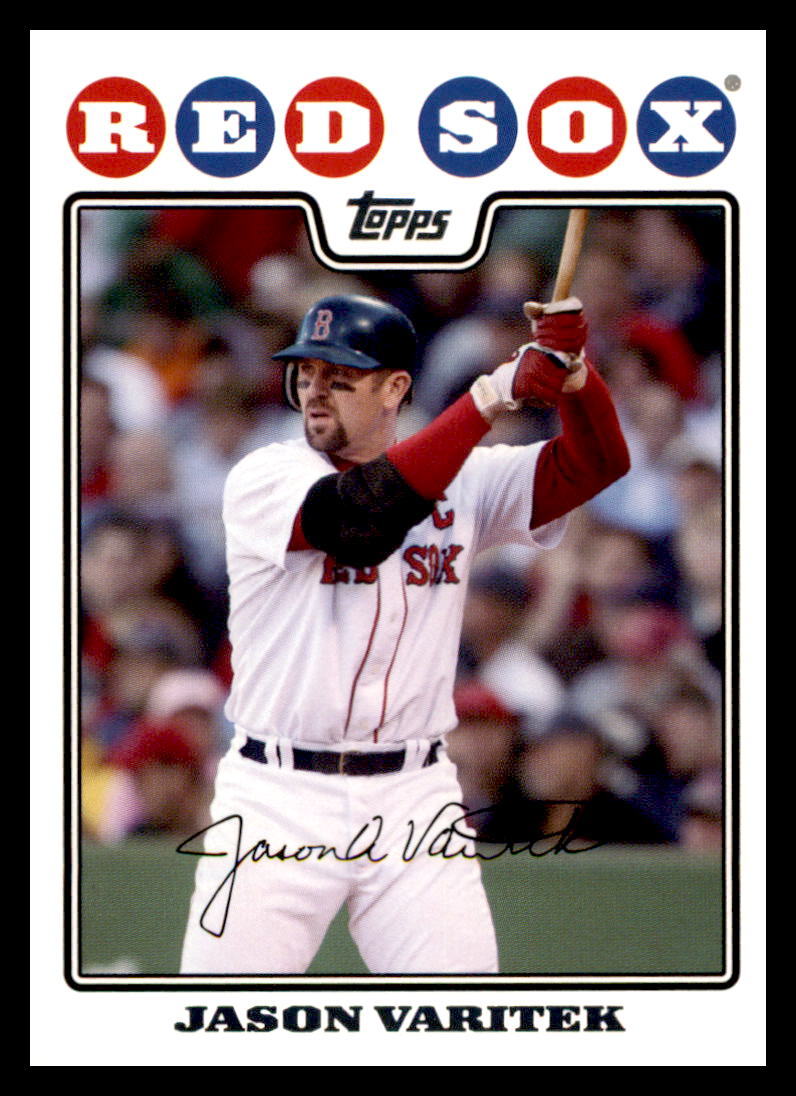 2008 Topps #122 Jason Varitek Boston Red Sox | eBay
