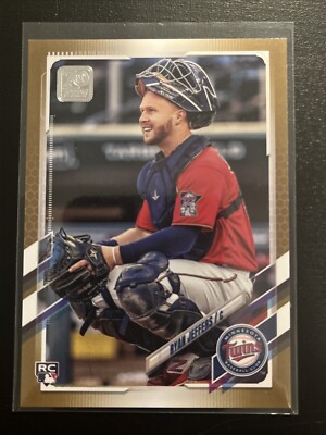Ryan Jeffers 2021 Topps Series 2 GOLD /2021 SP Parallel Minnesota Twins ...
