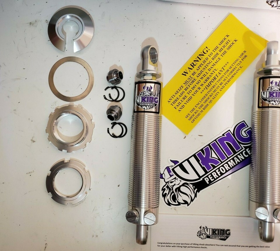Coilover Kit Viking Rear Double Adjustable Shocks 19 way Adjustable C/R ...