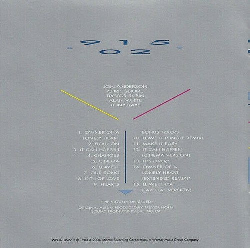 YES SEALED BRAND NEW CD(SHM-CD) "90125” Bonus Tracks Paper Sleeve Japan ...