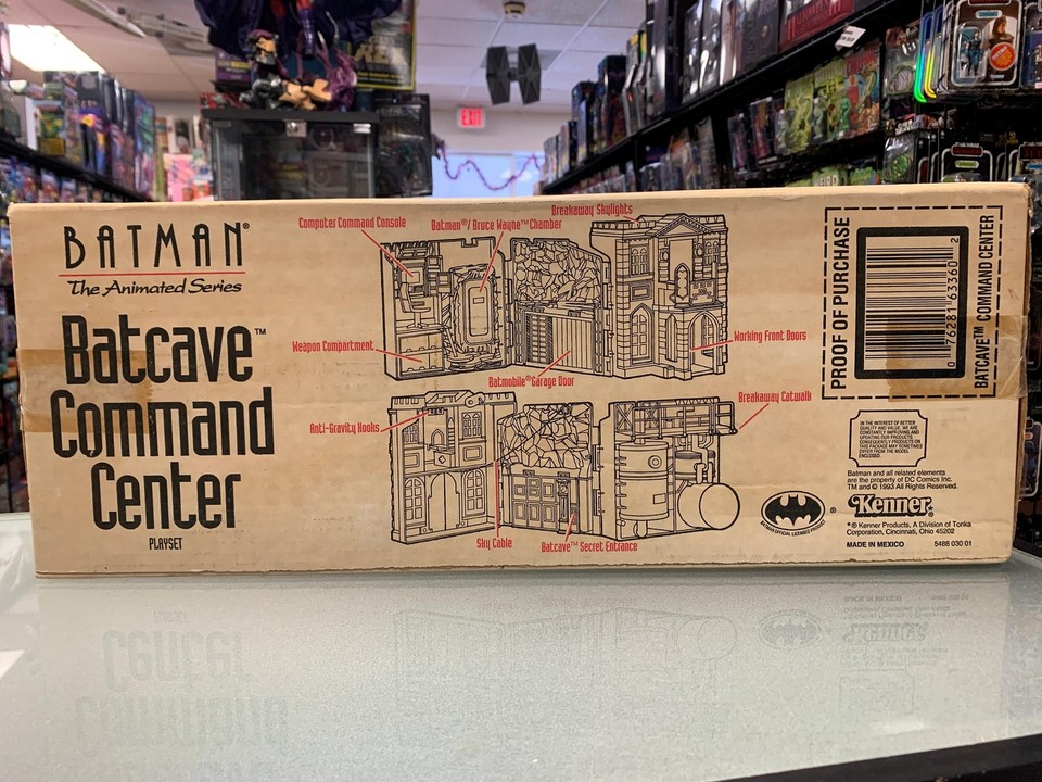 Batcave Command Center (Vintage Animated Batman, Kenner) Sealed | eBay