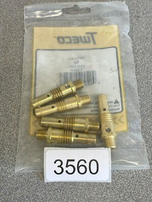 5 Pack Tweco MIG Torch Gun Diffusers 360 Brass Alloy Type 52 1520-1101 ...