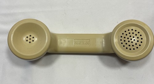 Vintage ITT Cortelco Beige Corded Home Telephone Tested Works Great | eBay