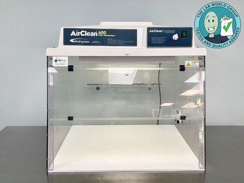 AirClean 600 Dead Air PCR Workstation AC632DB with Warranty SEE VIDEO ...
