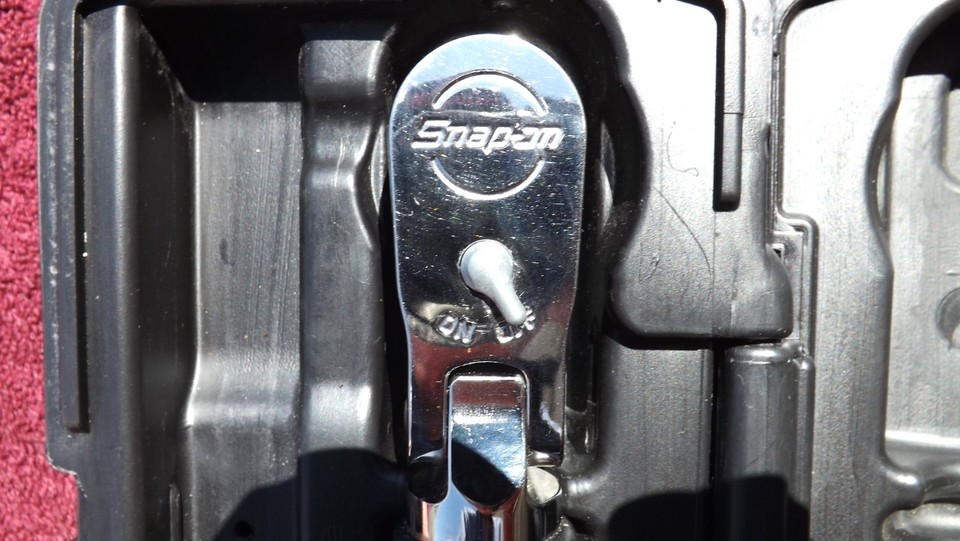 SNAP-ON *MINT* 3/8" DRIVE ATECH2F125RB "RED" ELECTRONIC TORQUE WRENCH ...