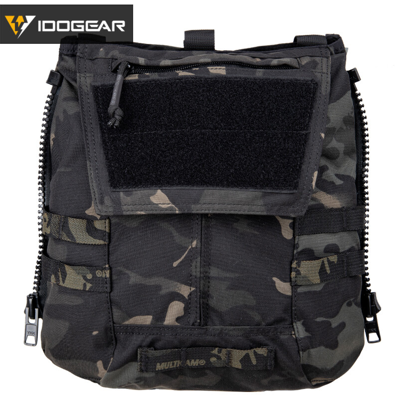 IDOGEAR Pack Zip-on Panel Plate Carrier Back Bag for CPC AVS JPC2.0 ...