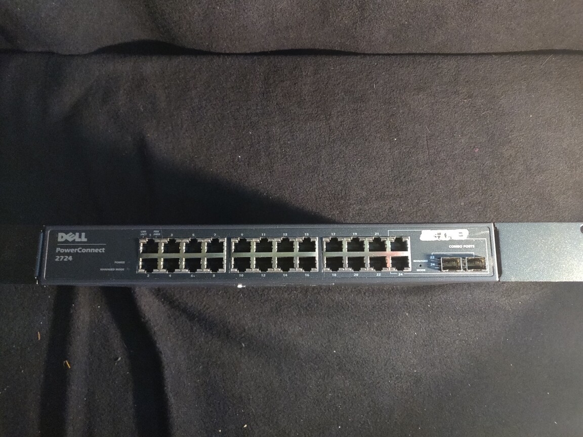 Dell PowerConnect 2724 - switch - managed - 24 ports | eBay