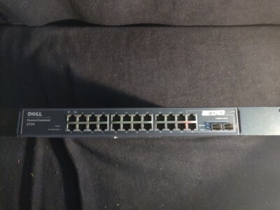 Dell PowerConnect 2724 - switch - managed - 24 ports | eBay