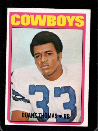 1972 TOPPS #180 DUANE THOMAS EX COWBOYS *XR30205 | eBay